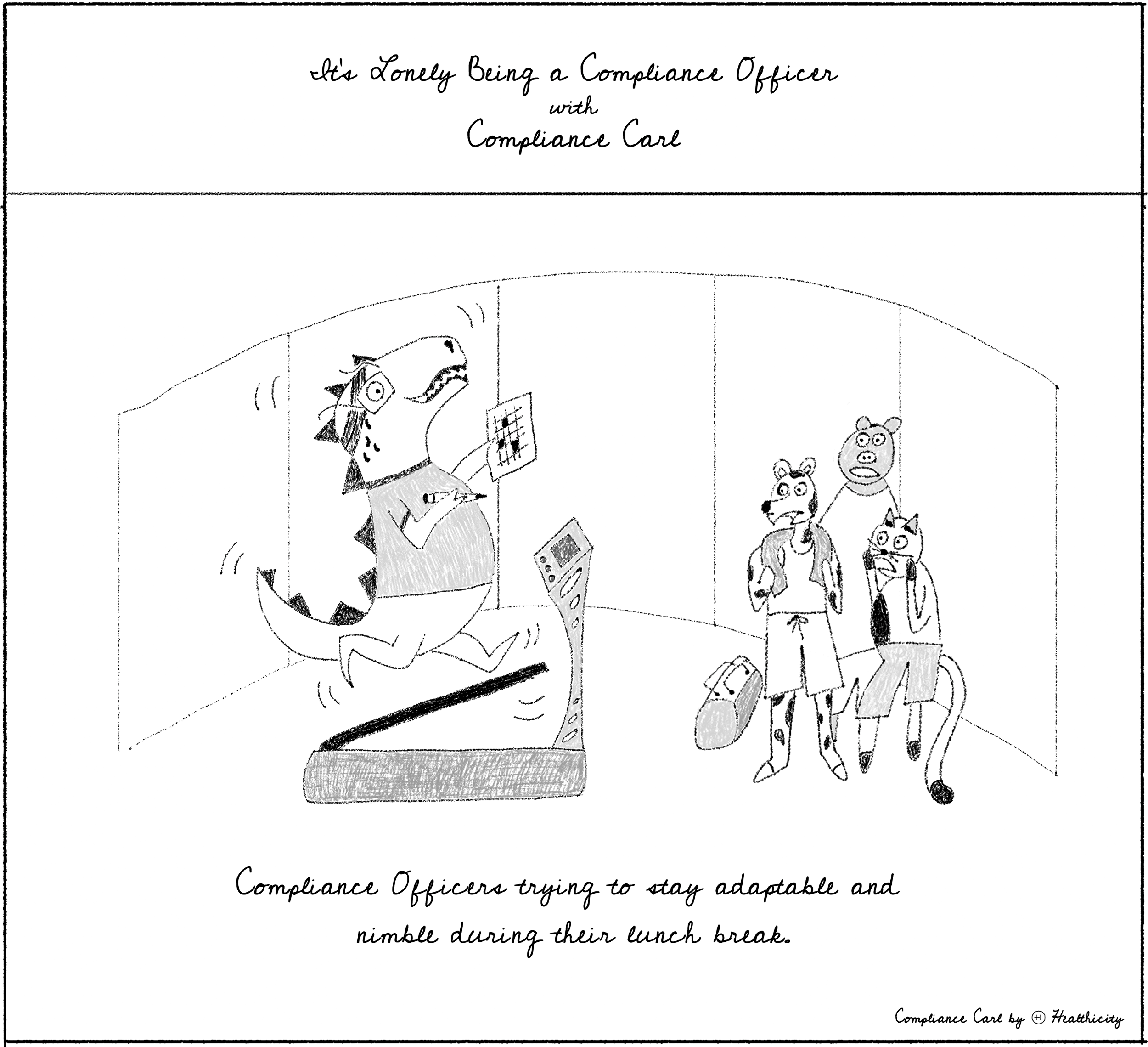 Compliance Carl Comic: Carl Masters Agility