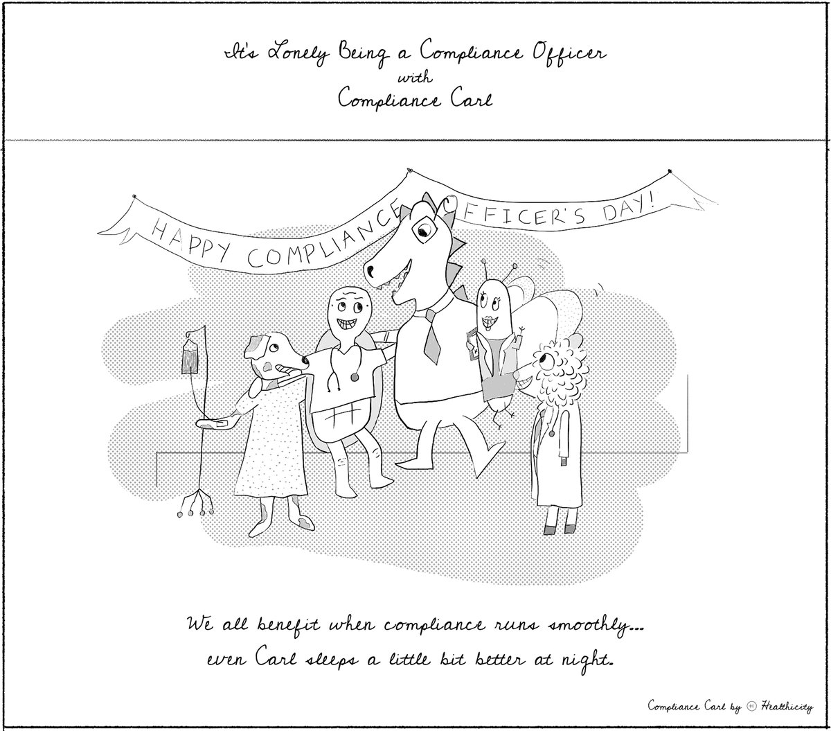 Compliance Carl - Compliance Takes Center Stage [Cartoon] | Healthicity