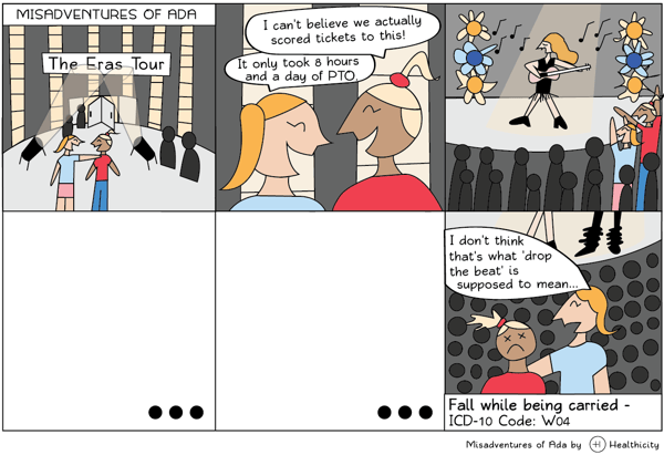 Ada Rocks AND Rolls [ICD-10 Cartoon] | Healthicity