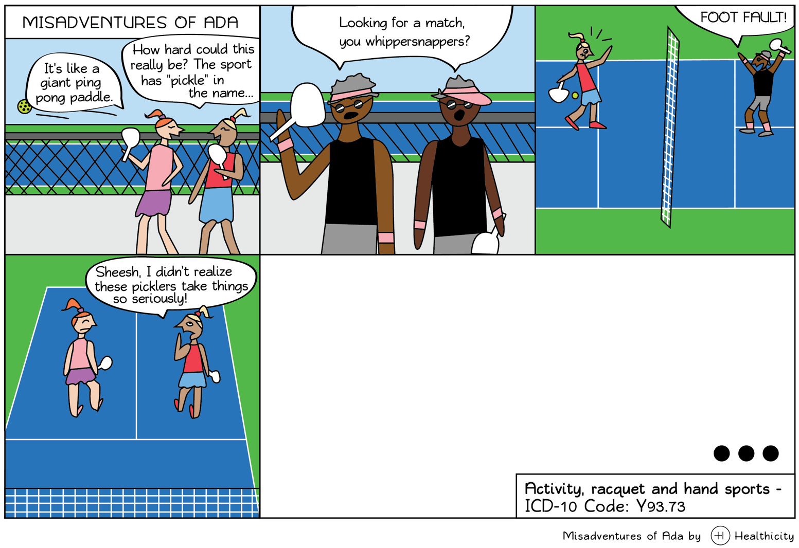 Is Ada Cut Out for the Pickleball Court?