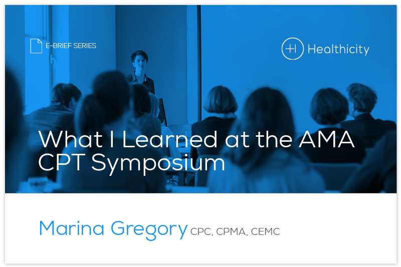 In November of 2017, I attended the annual AMA CPT and RBRVS 2018 ...