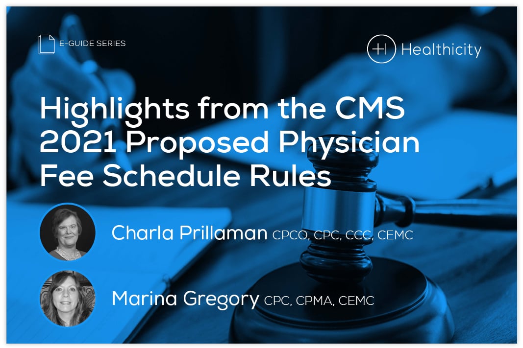 The CMS Proposed Rule 2021 for E/M, Telehealth and Teaching Physicians.